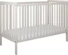 ZEE LUMI Kaschmir Babybett 120x60 cm mit Schutzgitter 2in1