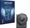 3x Savvies Schutzglas Folie für DJI Osmo Action 6 (Linse)