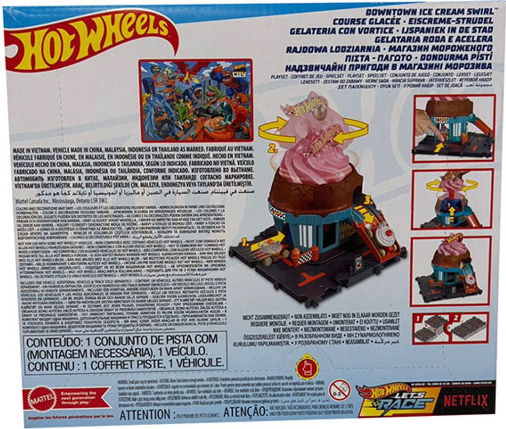 Hot Wheels Městská rallye zmrzlinárna HTN77 | Kaufland.cz