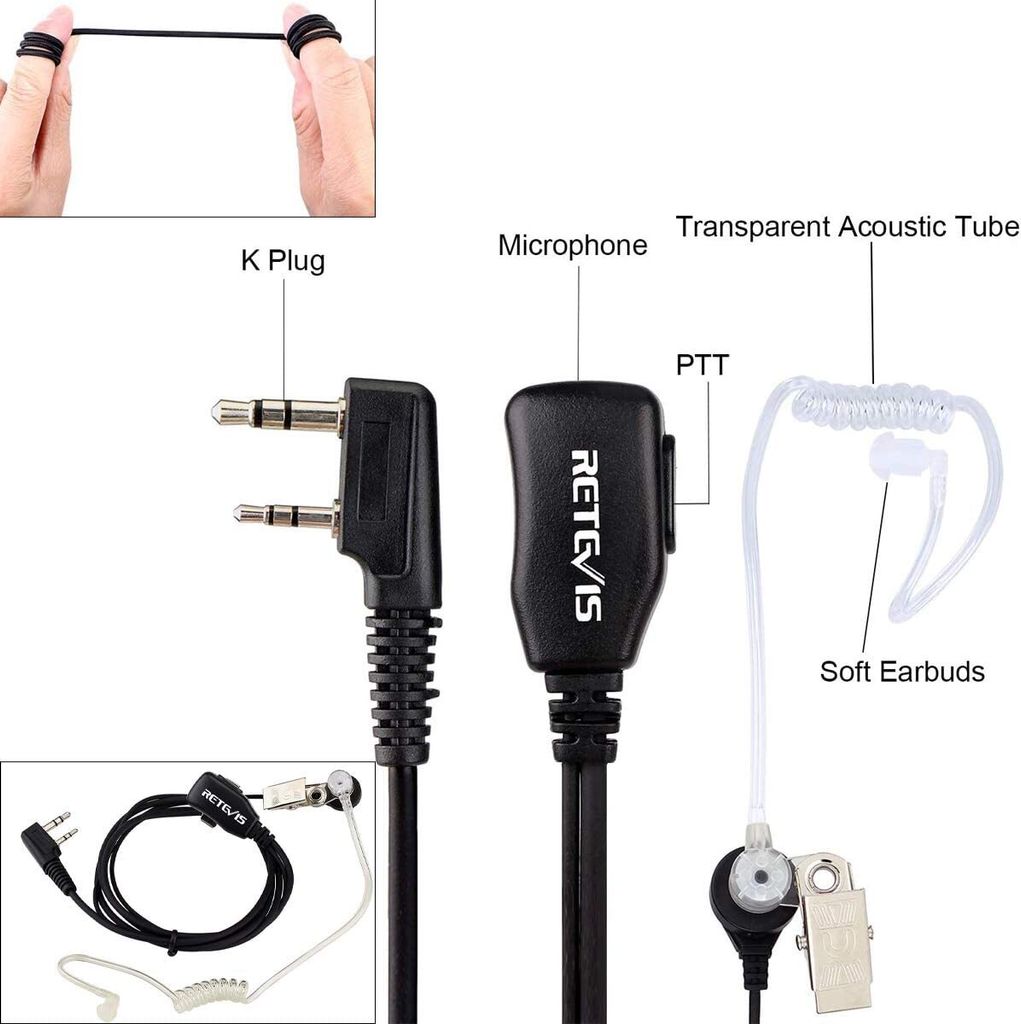 Retevis RT619 Funkgerät mit Headset, PMR446 | Kaufland.de