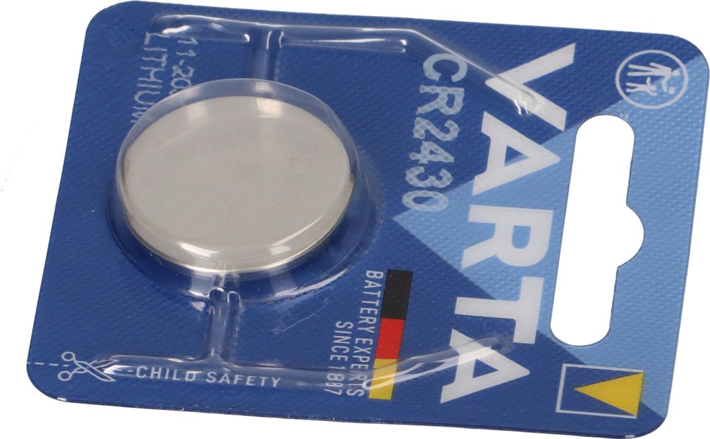 10x VARTA CR2430 Lithium-Knopfzelle 3V 290mAh | Kaufland.de