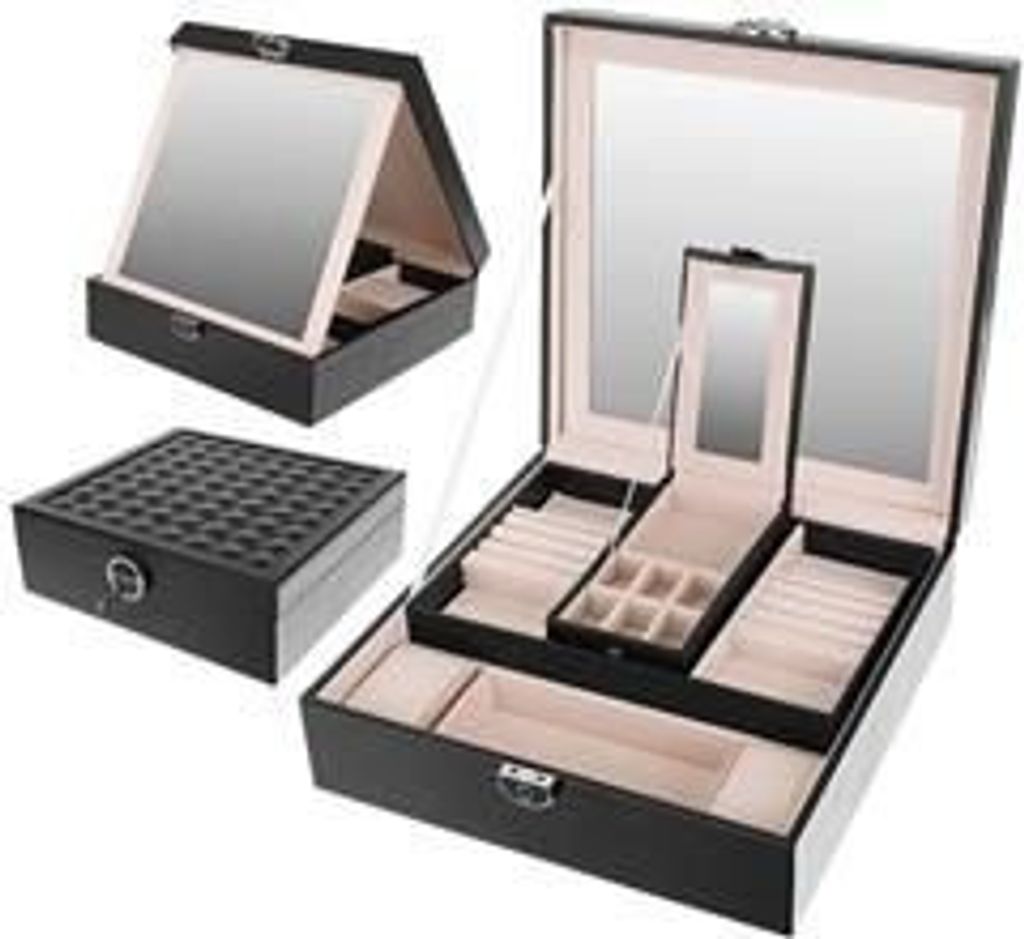 Beautylushh Luxusná šperkovnice so zrkadlom | Kaufland.sk