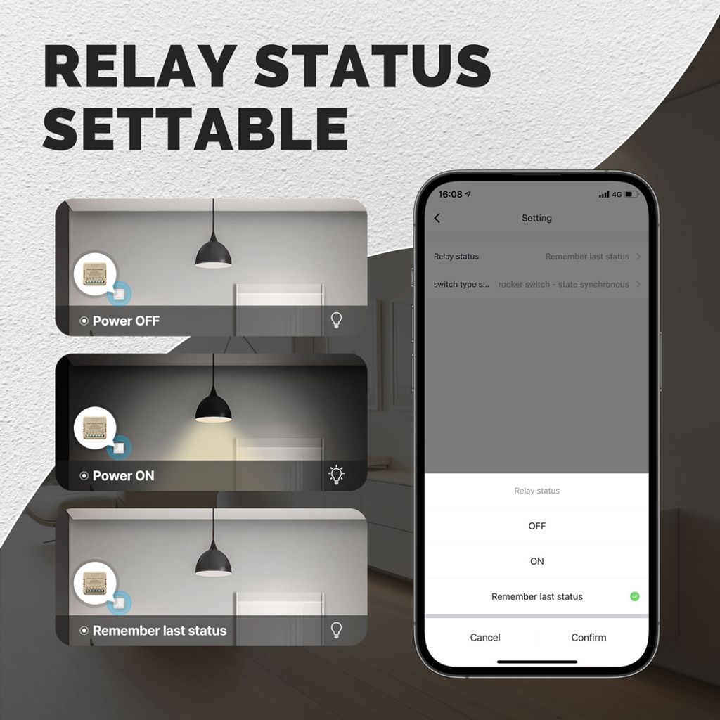 Tuya WiFi Intelligent Switch Light Switch APP | Kaufland.cz