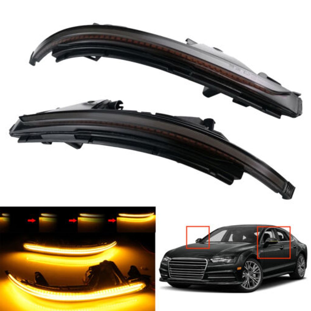 Schwarz Dynamische LED Blinker Spiegelblinker | Kaufland.de