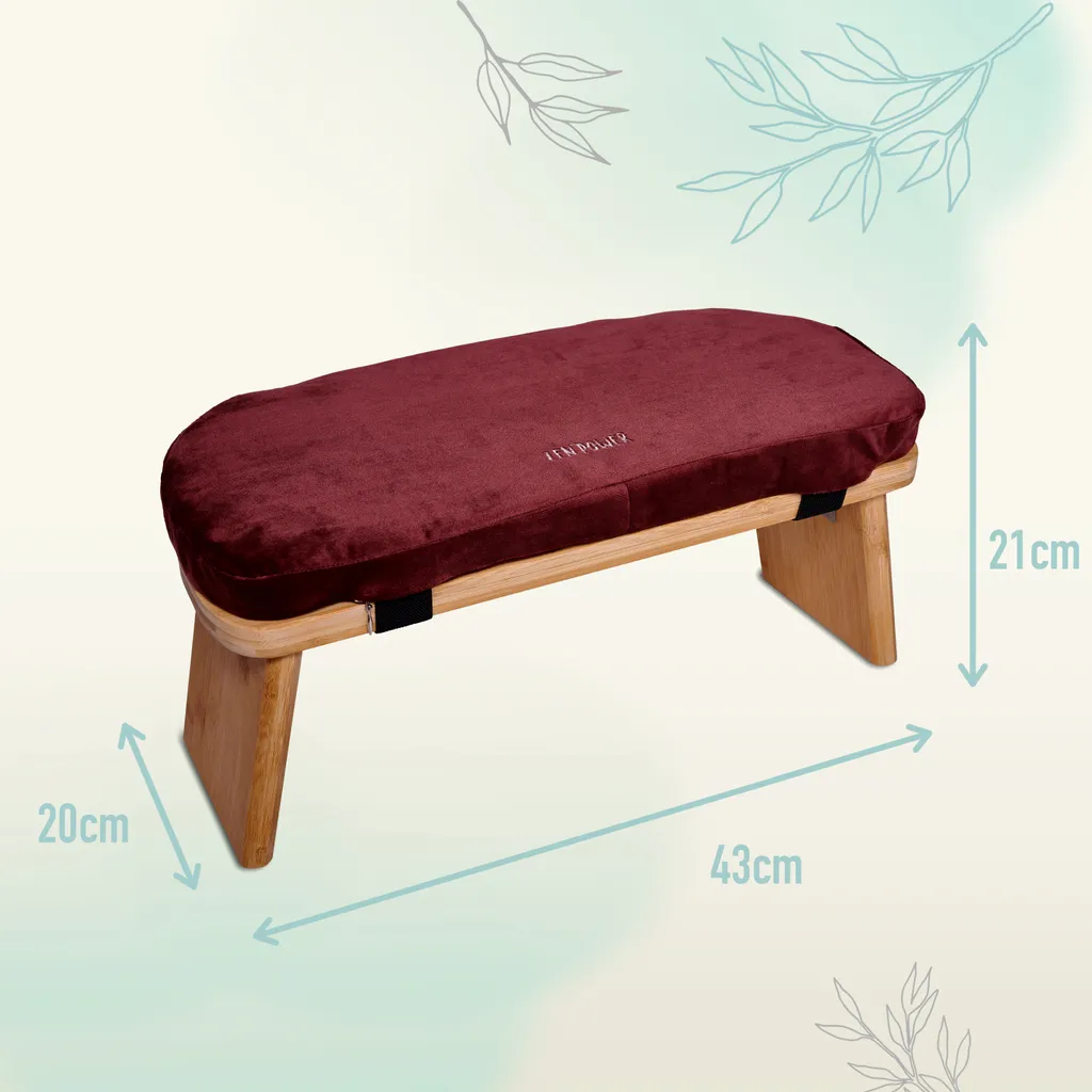 Zen Power Yoga Bench - rot- klappbare Yoga | Kaufland.de