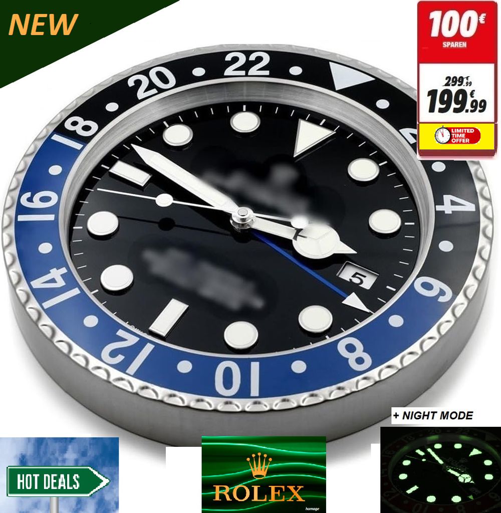 🔵⚫ [NEW] UHR RΟLEX GMT-MASTER II | Batman | Kaufland.de