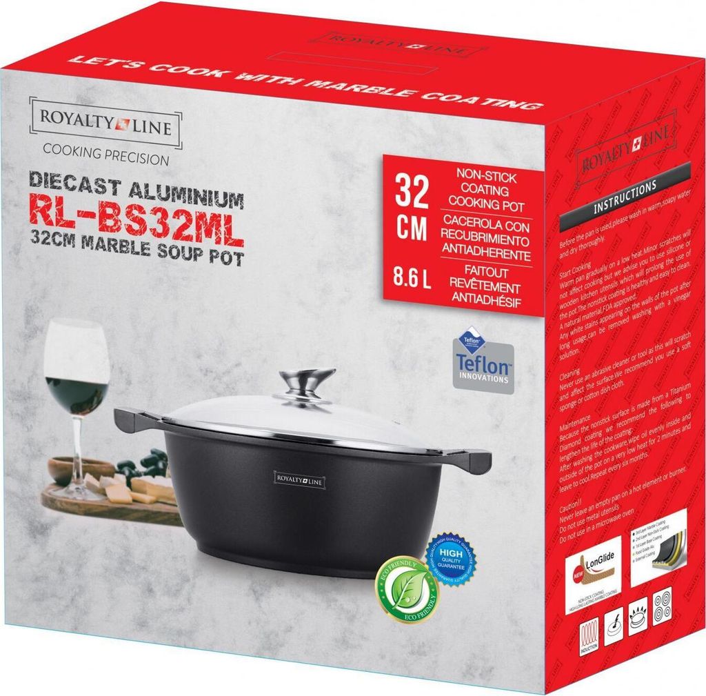 Royalty Line RL-BS32M: Pánev a kastrol s | Kaufland.cz