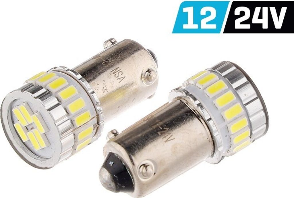 Żarówki H21W BAY9s 12/24V 18x SMD LED VISION | Kaufland.pl