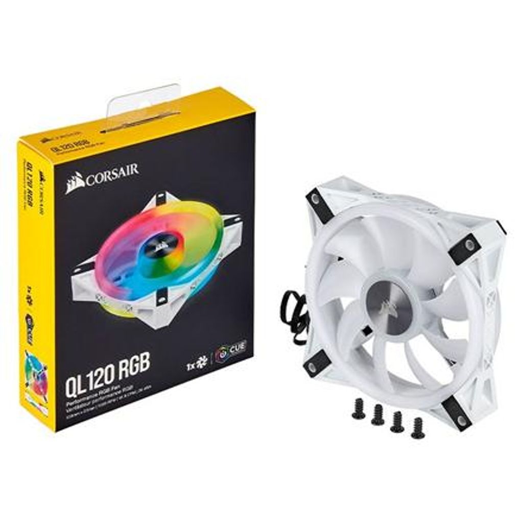 Corsair QL Series iCUE QL120 12 cm, RGB LED; | Kaufland.cz
