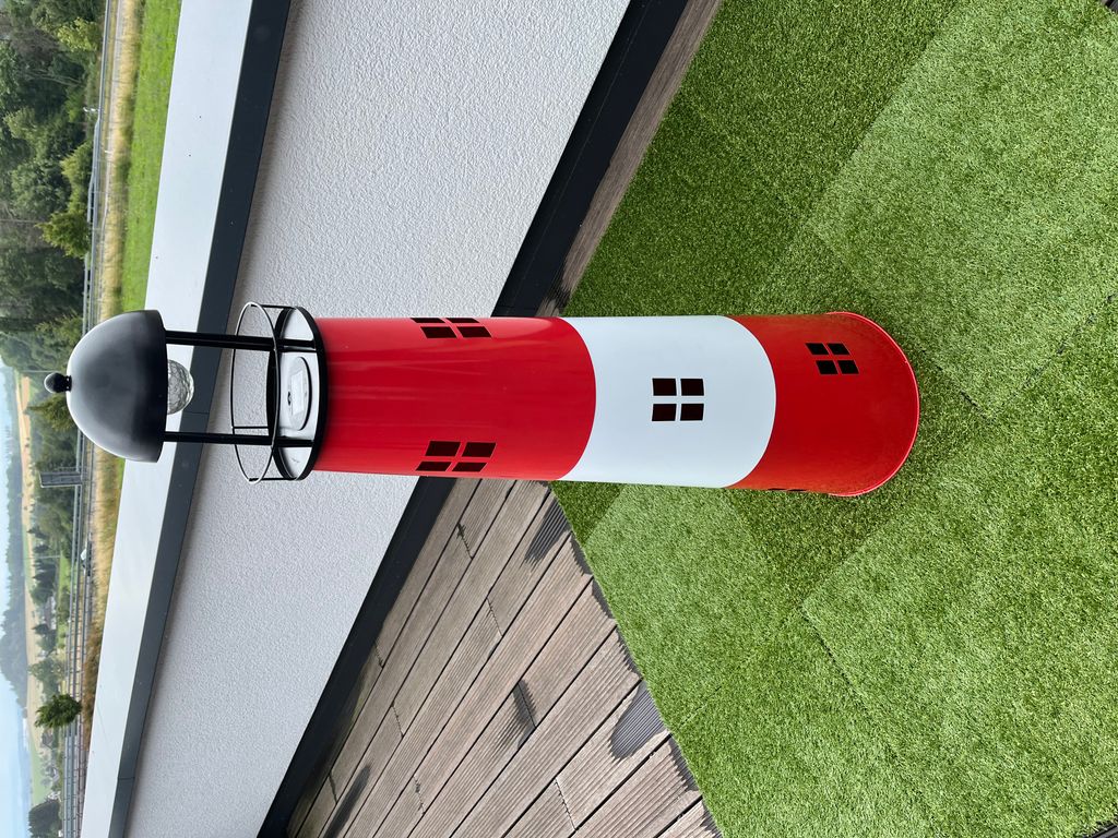 Solar Leuchtturm Metall - Höhe: 121 cm | Kaufland.de