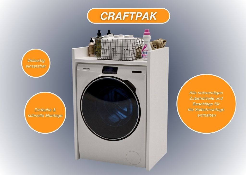 CraftPAK Waschmaschinenschrank geeignet für | Kaufland.de