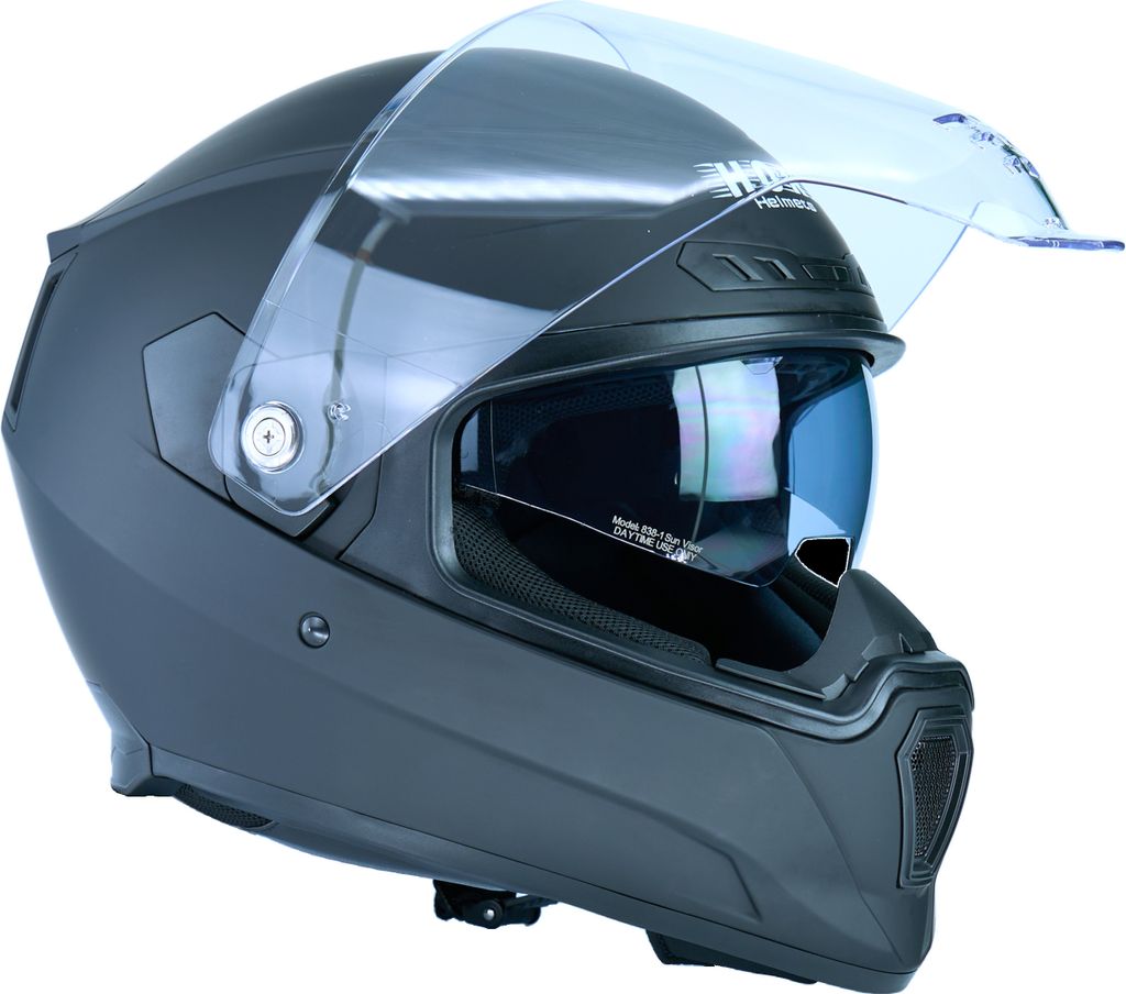 Horn H838 Motorradhelm schwarz matt L (59 - | Kaufland.de