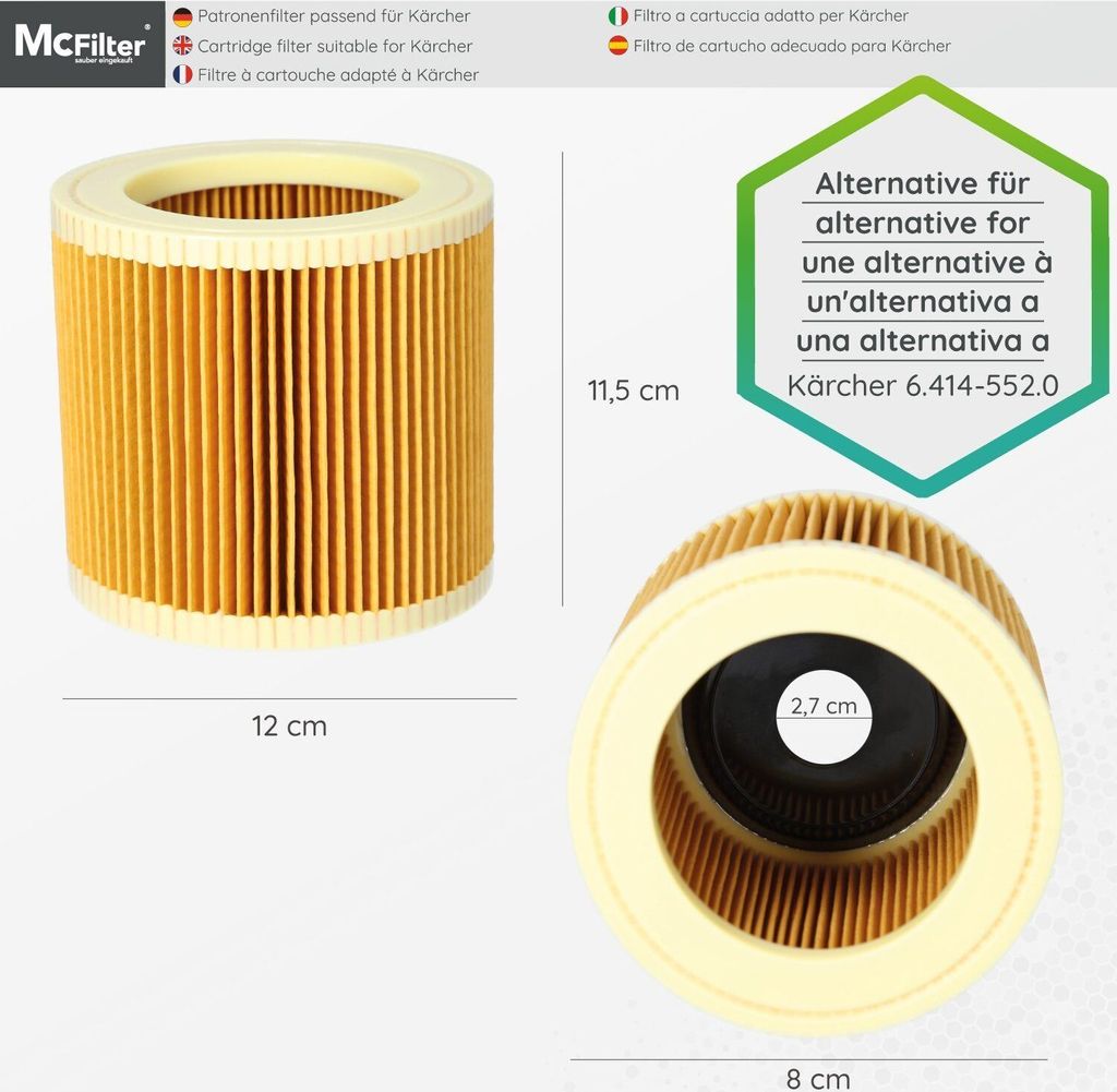 McFilter | 10 Staubsaugerbeutel + 1 Filter, | Kaufland.de