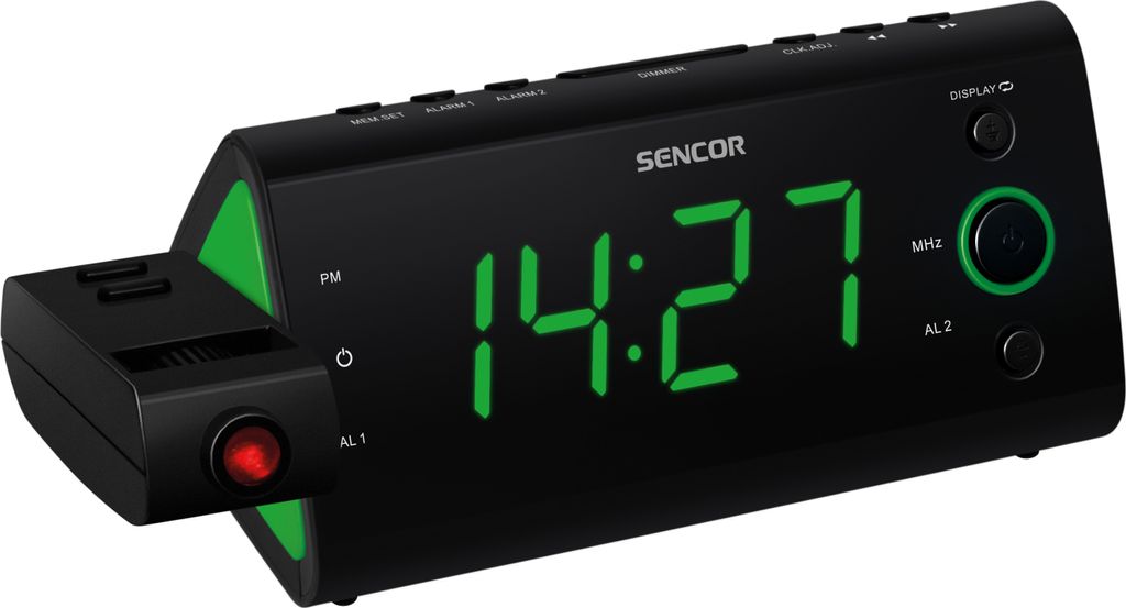 SENCOR SRC 330 GN - Radiobudík, LED displej, | Kaufland.cz