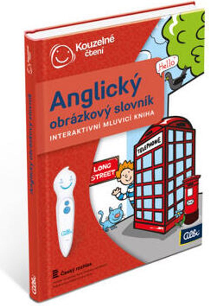 Livre de lecture magique Le géant anglais. Dictionnaire