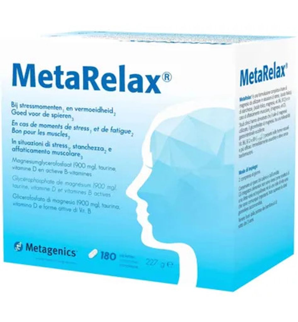 Metarelax 180 tablet Doplňky stravy