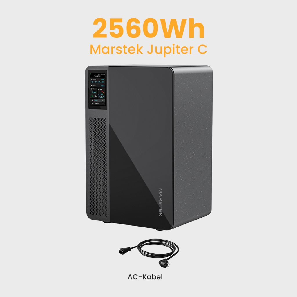 Marstek Jupiter C Balkonkraftwerk Speicher 2560wh Mit