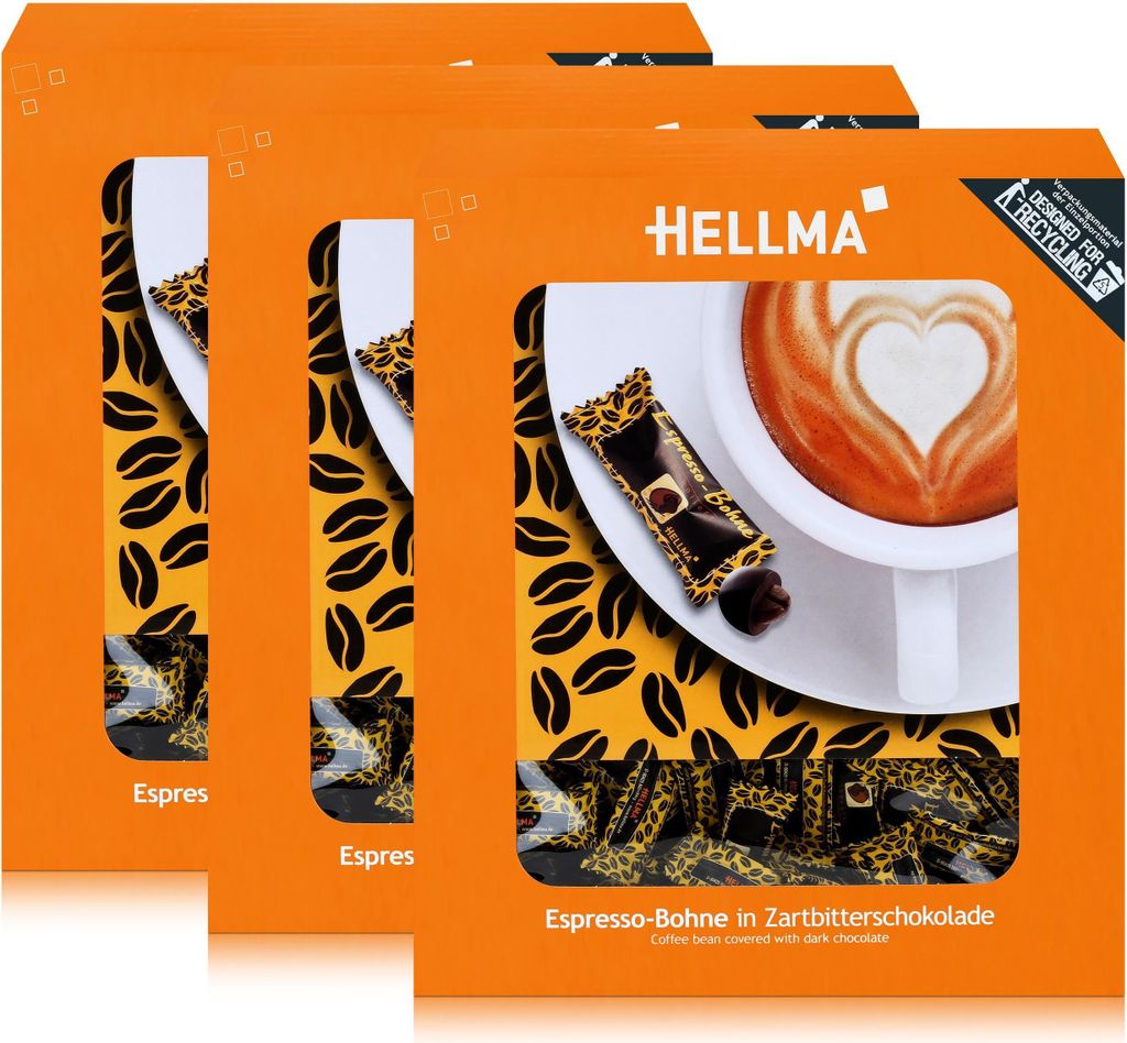 Hellma Espresso-Bohne in Zartbitterschokolade | Kaufland.de