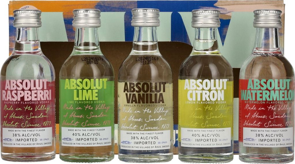 Absolut Vodka Mix 5x50ml 40% Vol. Wodka | Kaufland.de