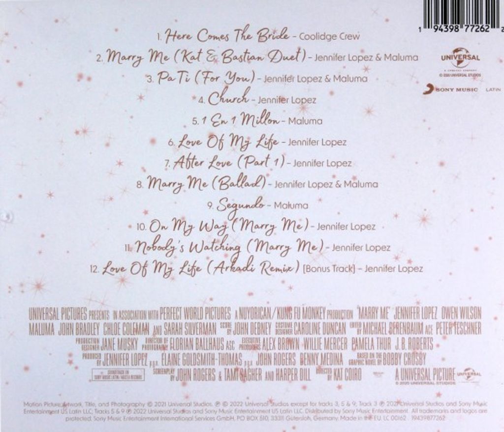 Marry Me soundtrack (Wyjdź za mnie) (Jennifer | Kaufland.de