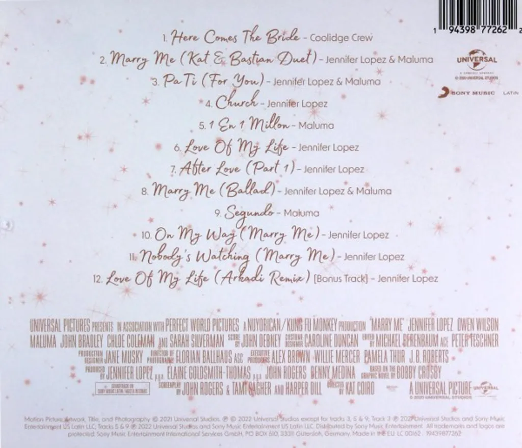 Marry Me soundtrack (Wyjdź za mnie) (Jennifer | Kaufland.de