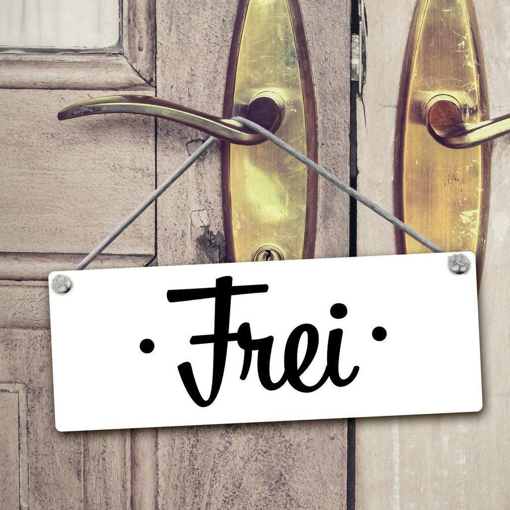 Toilette ist besetzt bzw. frei Wendeschild | Kaufland.de