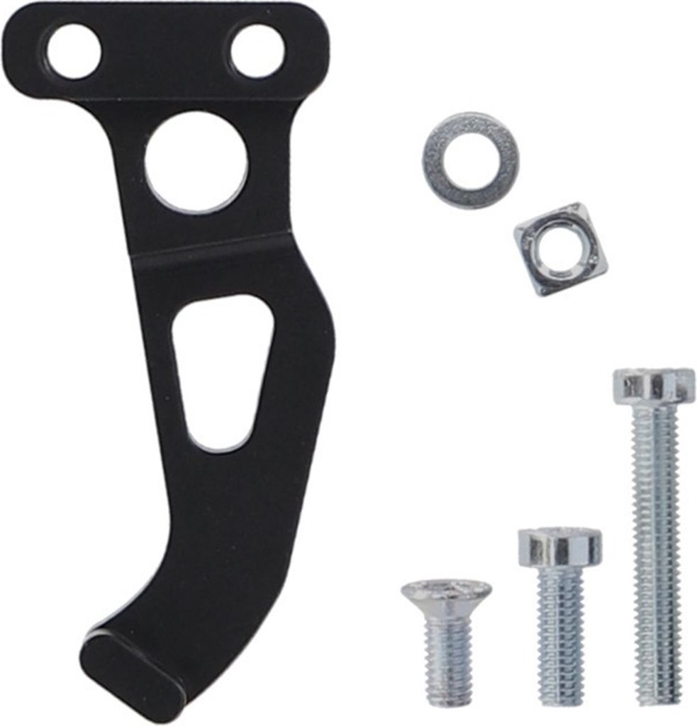 XLC KS-X09 Kickstand Mounting Plate Ghost Nirwana, schwarz