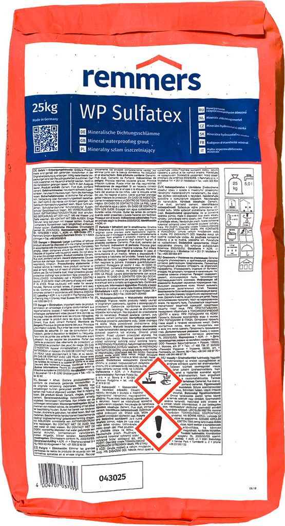 Remmers WP Sulfatex Sulfatexschlämme 25 kg | Kaufland.de