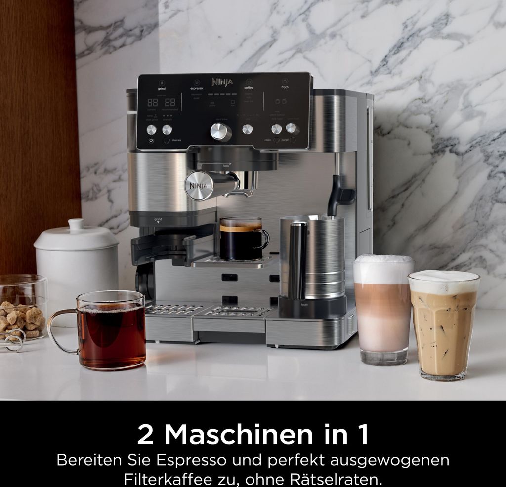 Kávovar Ninja Luxe Essential ES501EU 2 v 1 s | Kaufland.cz