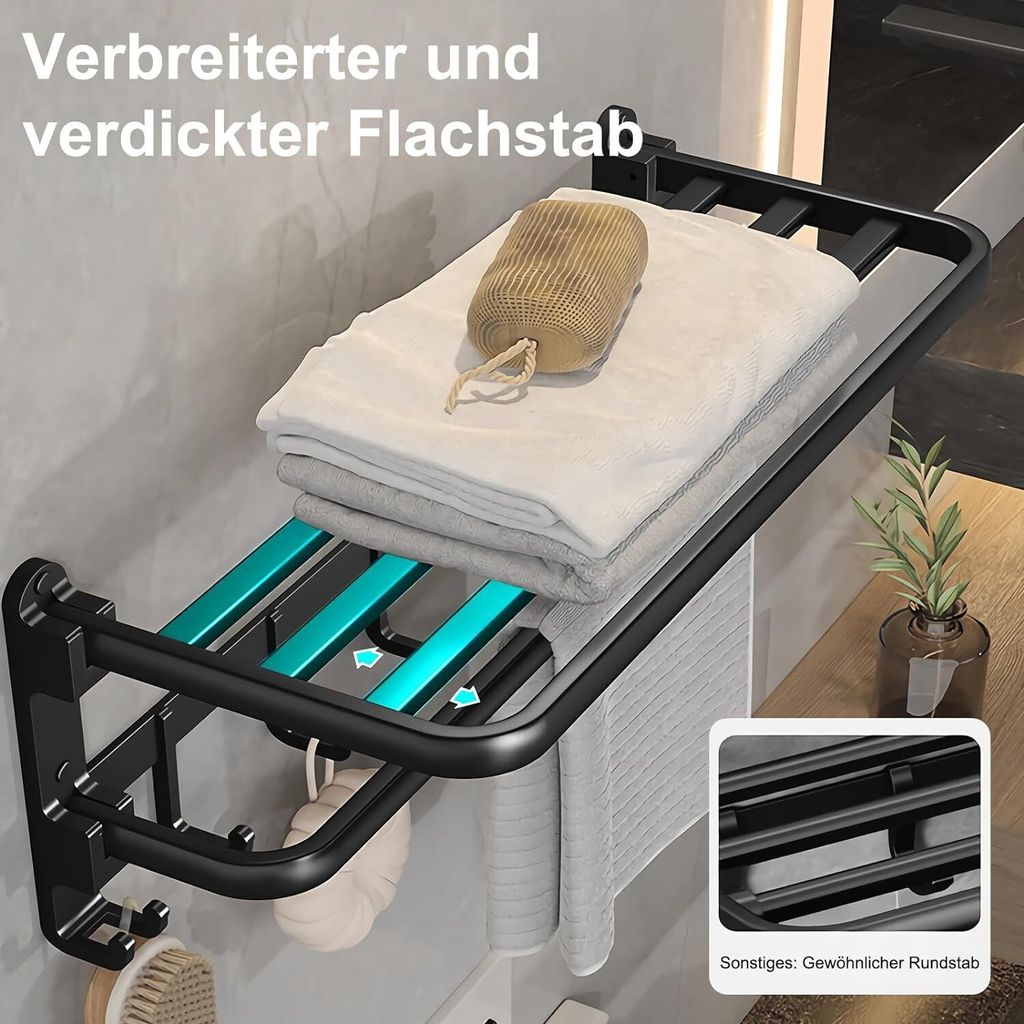 Handtuchhalter, Ohne Bohren, Handtuchregal | Kaufland.de