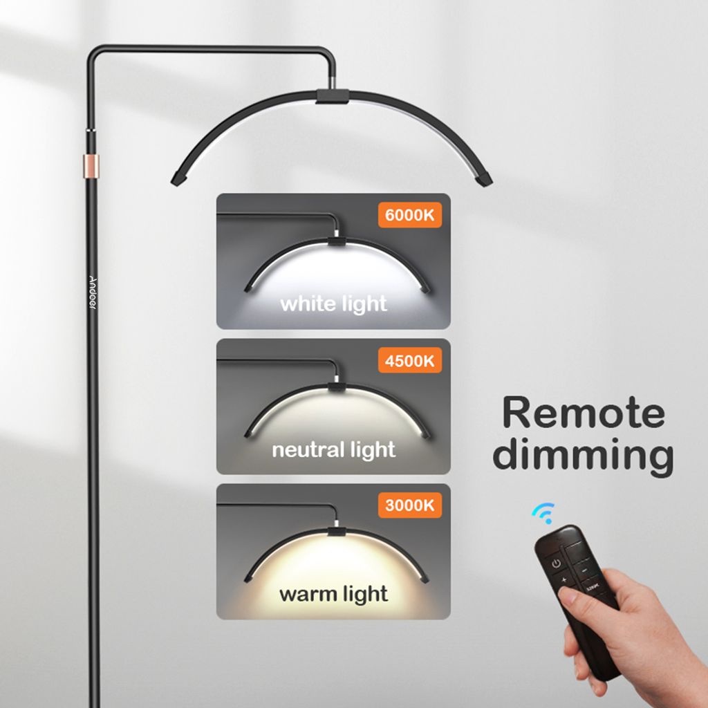 Andoer HD-M5X 36W podłogowa lampa wideo LED | Kaufland.pl