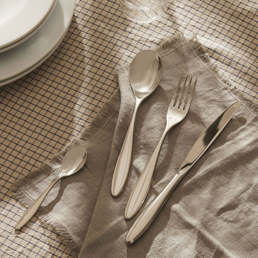 Alessi Mami - Set di posate 4 pezzi (coltello monoblocco),