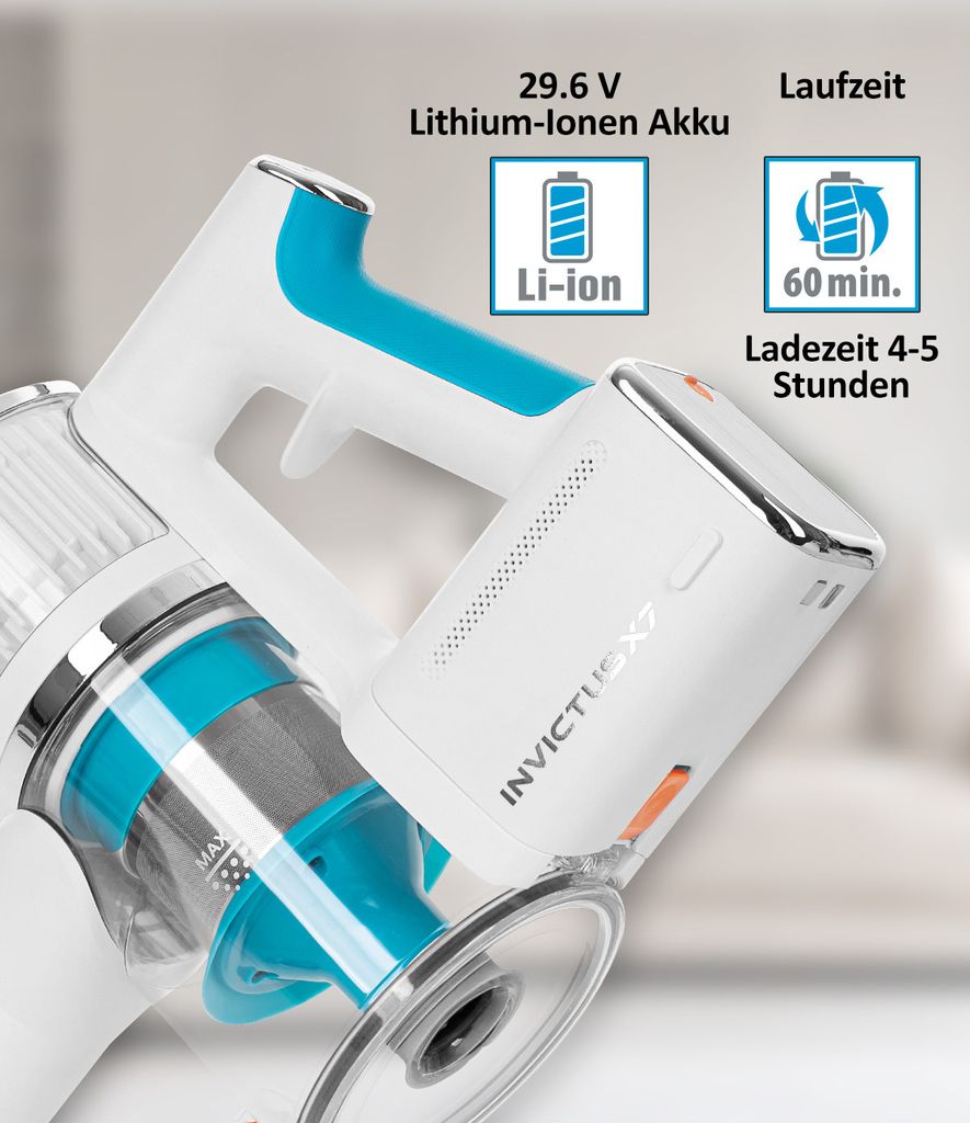 Genius Invictus X7 Facelift Akku Staubsauger | Kaufland.de