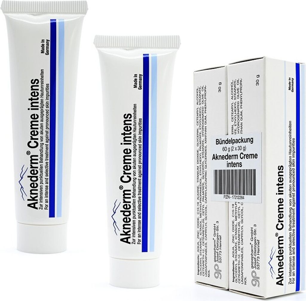 Aknederm Creme Intens, 2X30 g CRE | Kaufland.sk