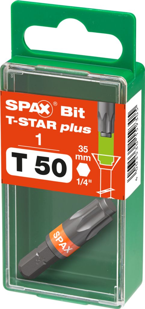 Spax Schrauberbit T-STAR plus T50 Bits | Kaufland.de