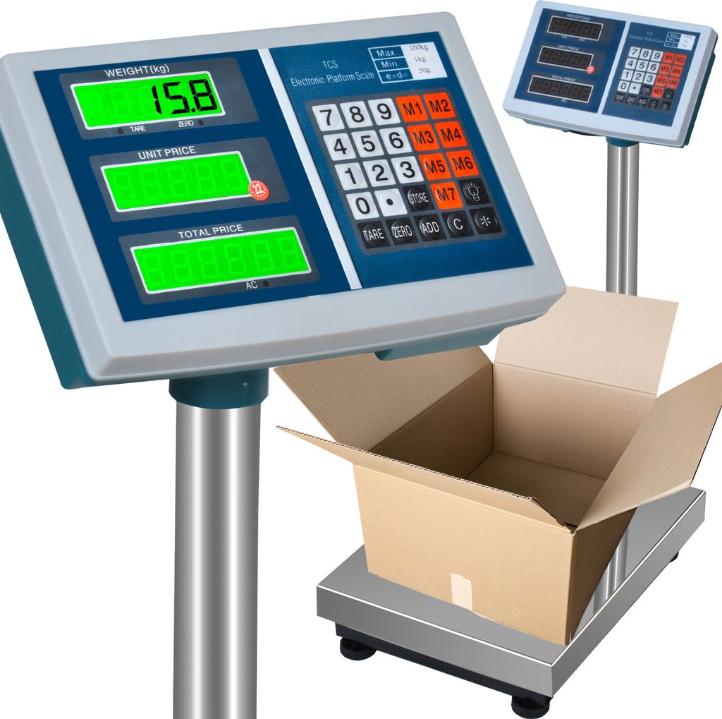 Malatec 23536 Mostíková digitálna váha do 100kg/50g