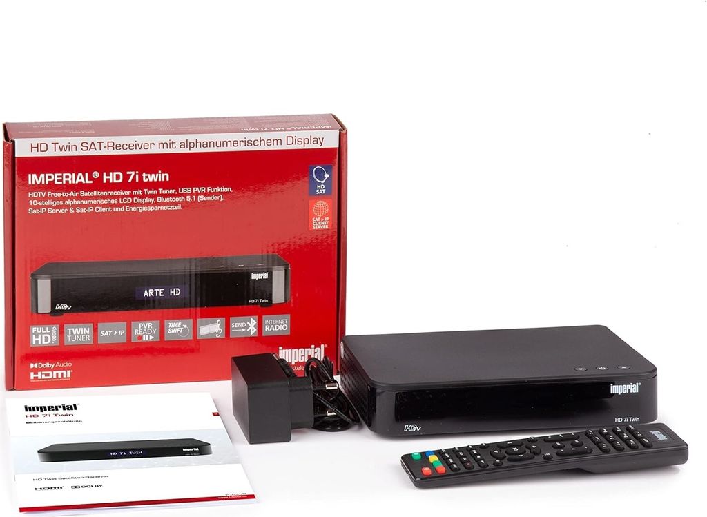 HD TWIN SAT RECEIVER – Imperial HD 7i mit 500 | Kaufland.de