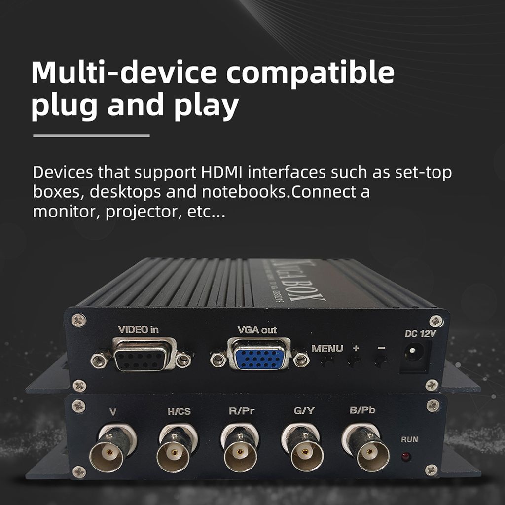 RGBS MDA CGA EGA na VGA průmyslový monitor | Kaufland.cz