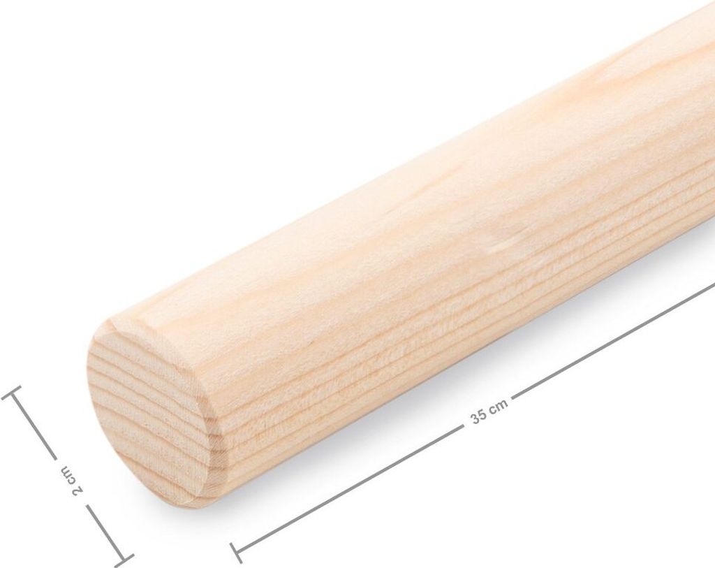 Holzstab für Makramee 35cm - 1 Stück | Kaufland.de