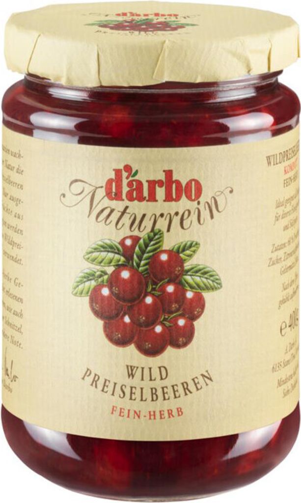 Darbo Wildpreiselbeeren Kompott Naturrein | Kaufland.de