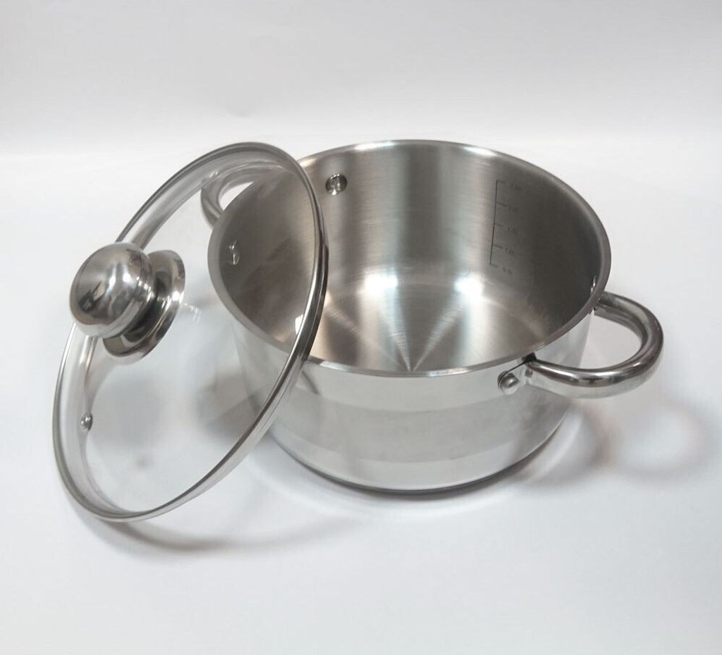 Edelstahl Topf Kochtopf Stahltopf Töpf 2.1L | Kaufland.de