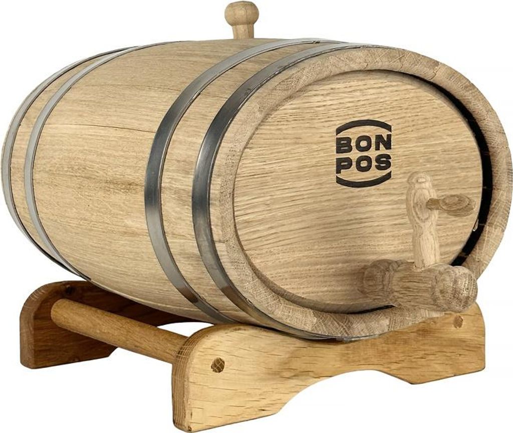 Fût de chêne 7 L horizontal