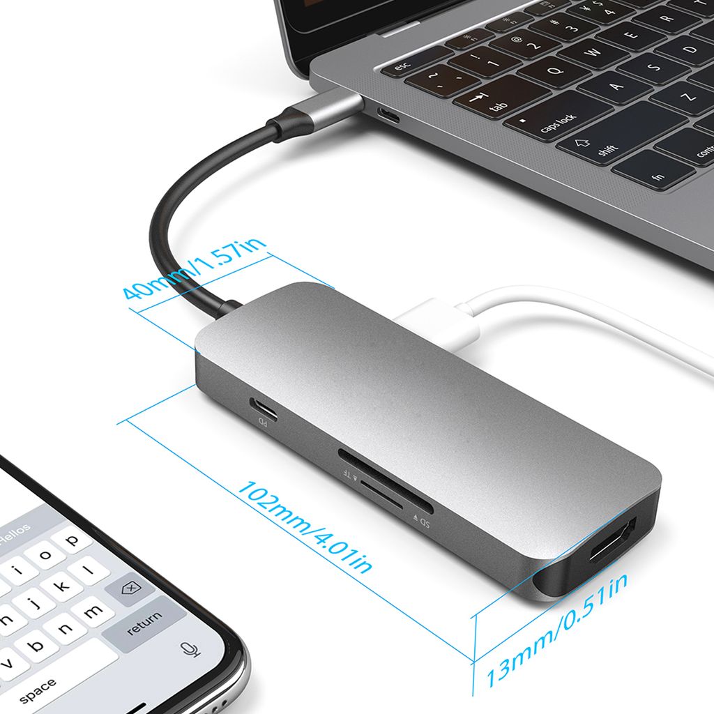 dodocool 7-in-1-Multifunktions-USB-C-Hub mit | Kaufland.de