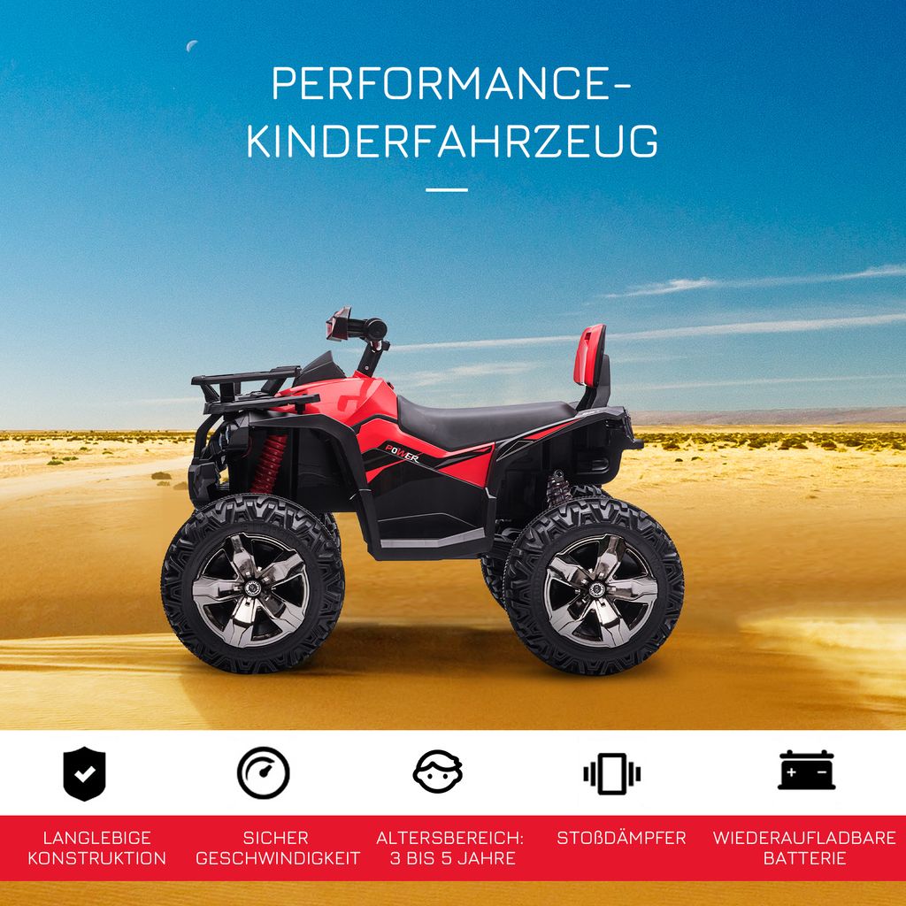 HOMCOM Elektro-Quad 12V Kinderquad mit | Kaufland.de