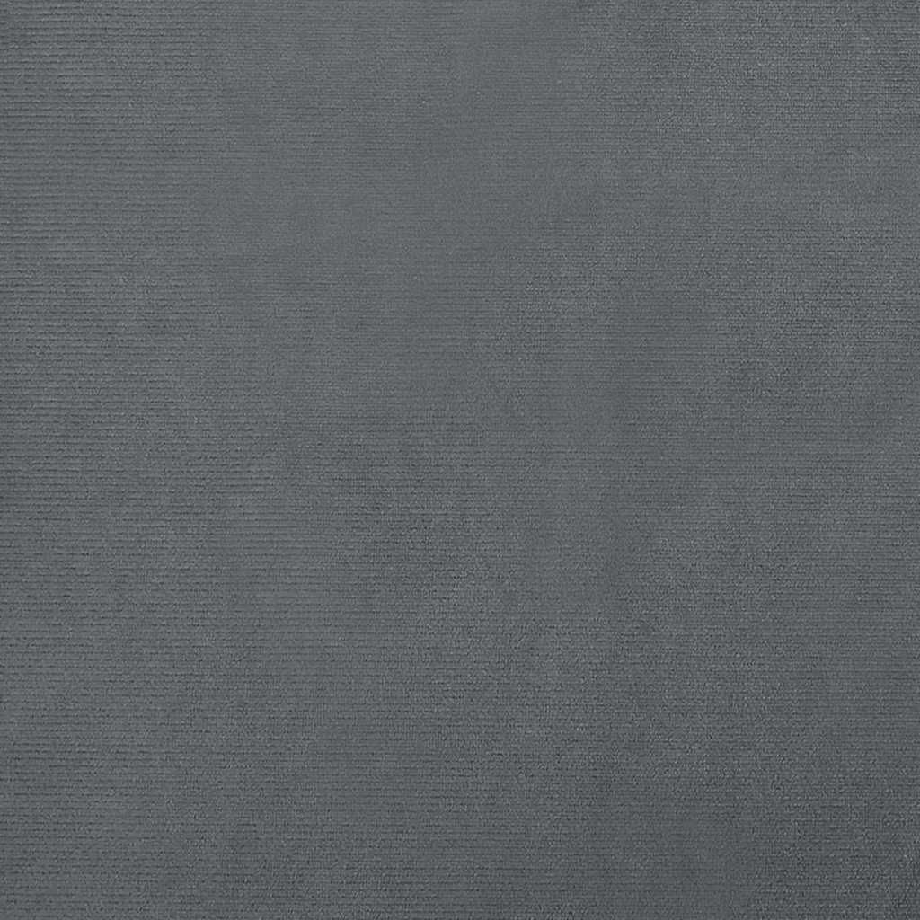 vidaXL Hundebett Dunkelgrau 100x54x33 cm Samt | Kaufland.de