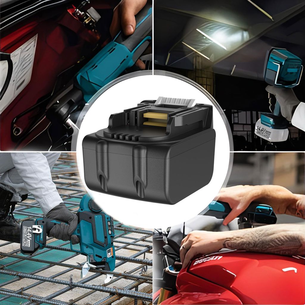 2-Pack 14,4V 6,0Ah Akku Batterie für Makita | Kaufland.de