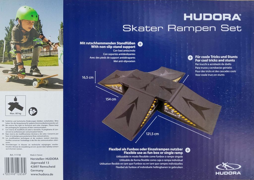 Hudora Sada rampy pre korčuliarov, 5 kusov, | Kaufland.sk