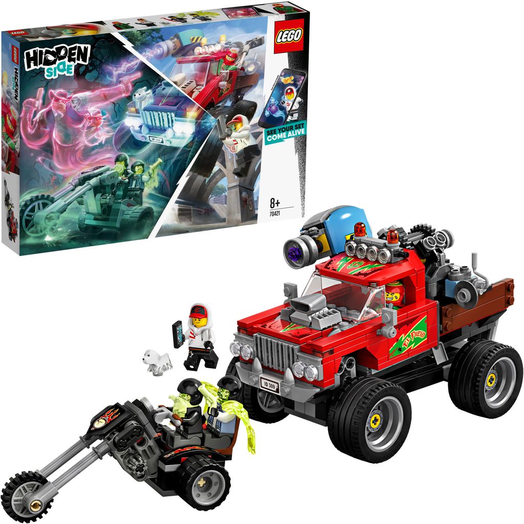 LEGO® Skrytá strana 70421 Kaskadérsky nákladiak El Fuego