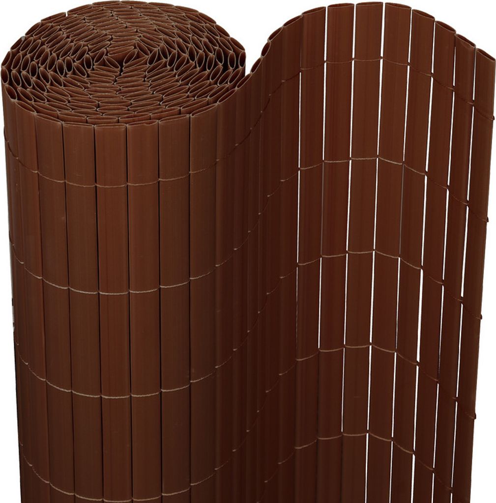 Yakimz Privacy Mat PVC Privacy Fence Brown | Kaufland.cz