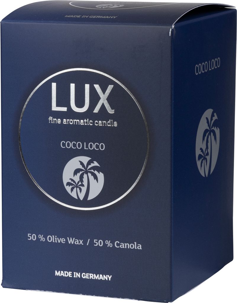 LUX Duftkerze im Glas Coco Loco von Wenzel | Kaufland.de